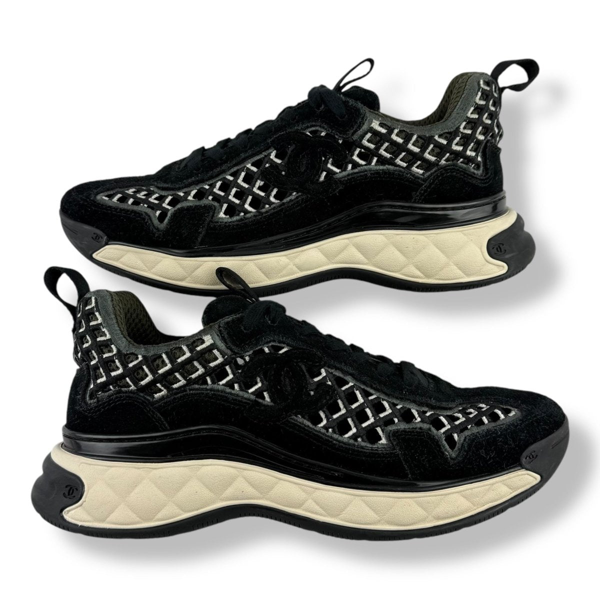 Chanel CC Runner Black UK 5 / EU 38 - Lux Central