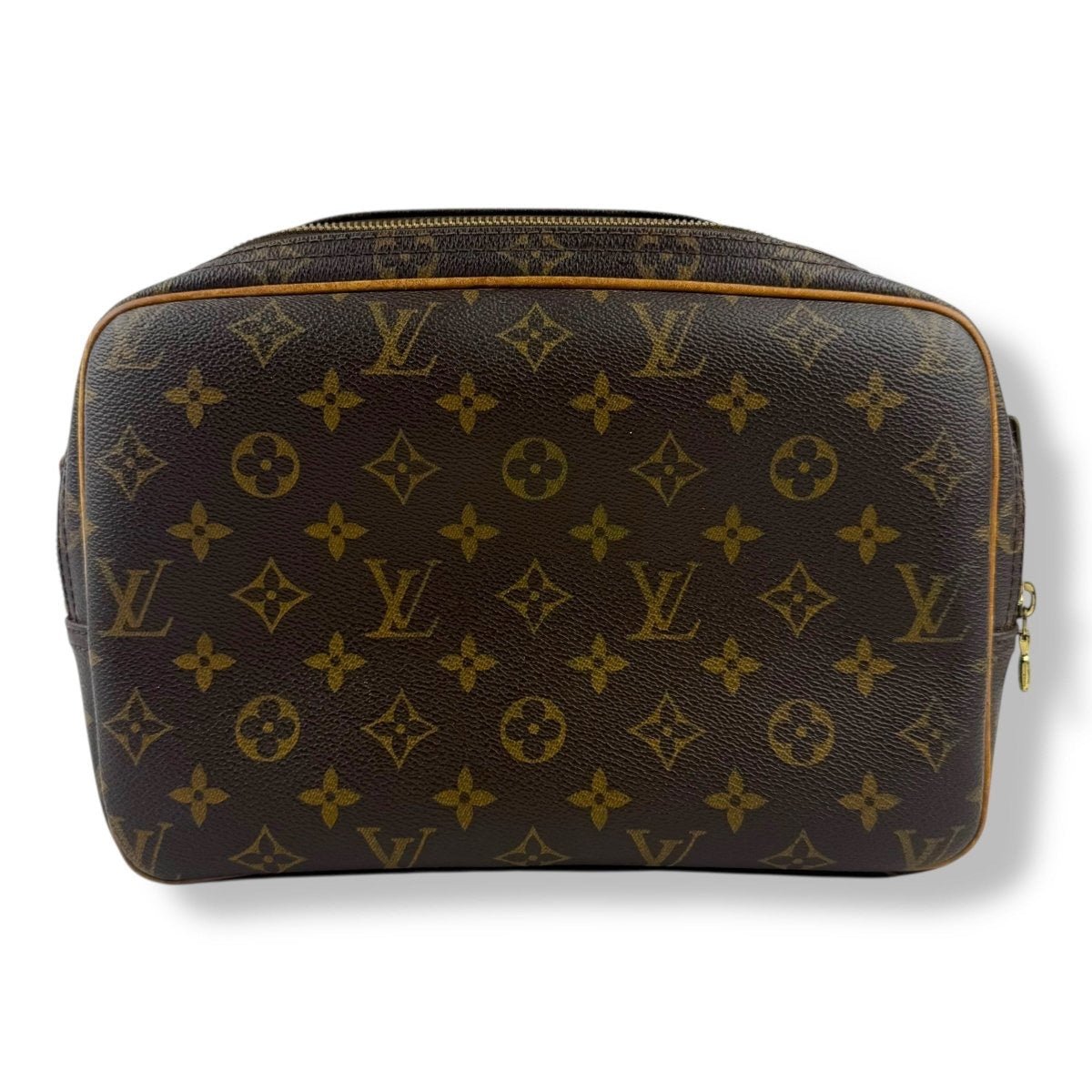 Louis Vuitton Brown Monogram Reporter PM Shoulder Bag - Lux Central
